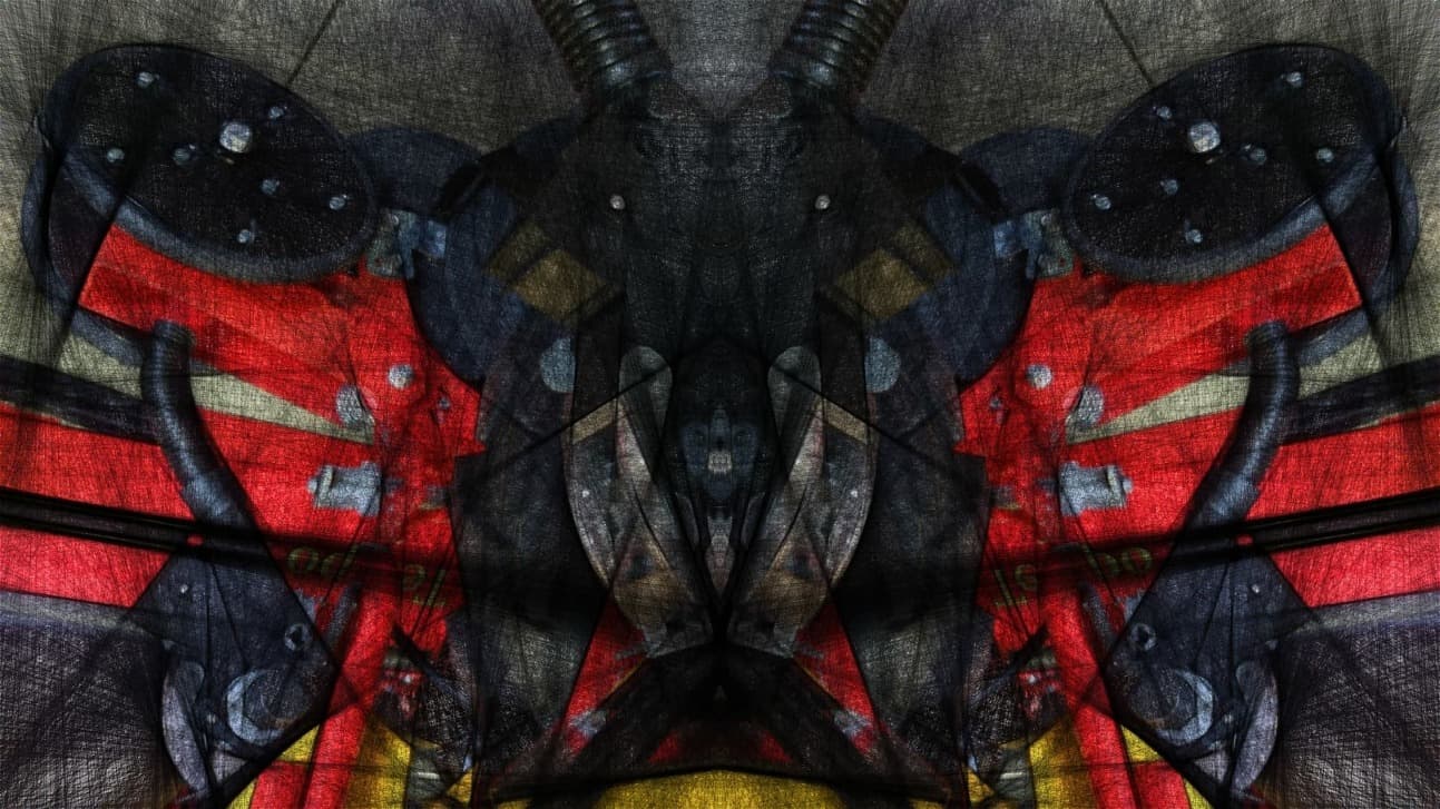 Parallel reality, buy large canvas art work with international delivery ...